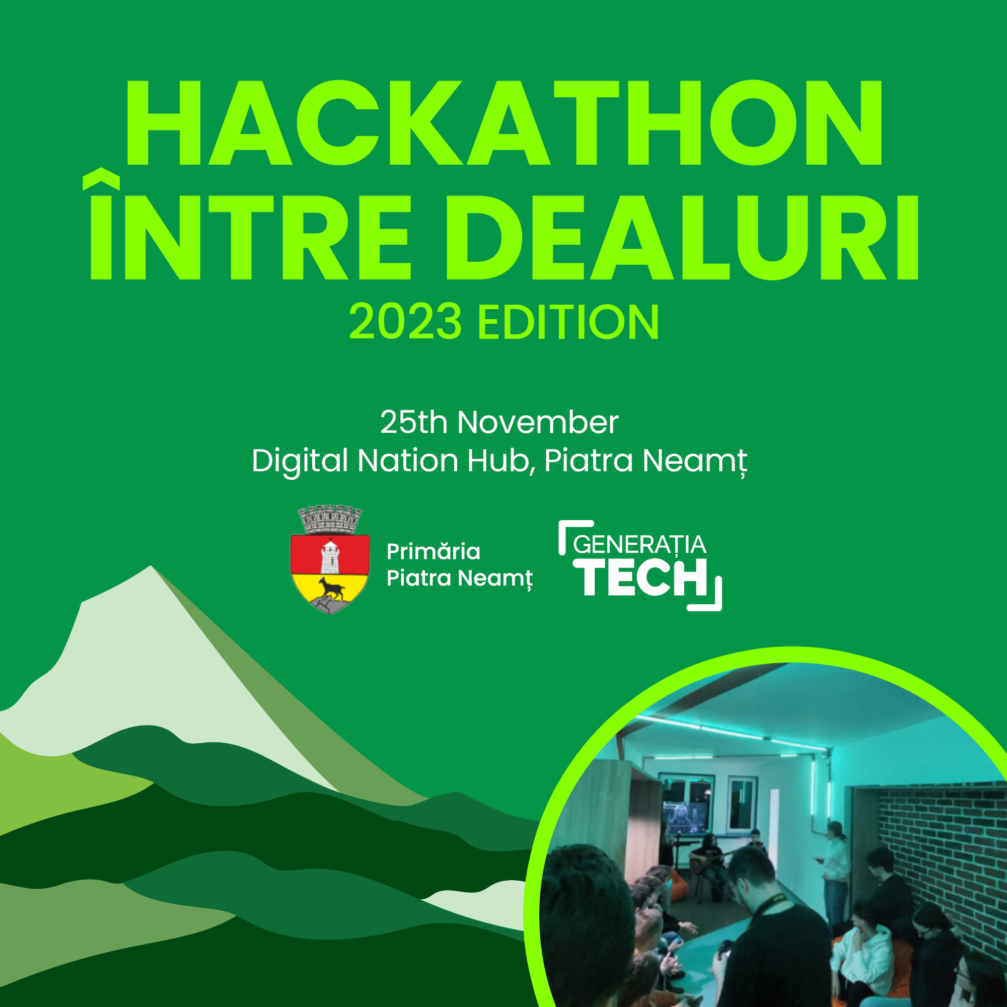 Viitorul începe la Piatra-Neamț! Hackathon între dealuri - un sprint pentru dezvoltarea orașului ...
